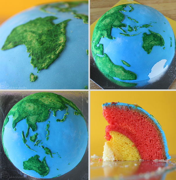 Scientifically Accurate Planetary Structural Layer Cakes by Cakecrumbs | Modernism