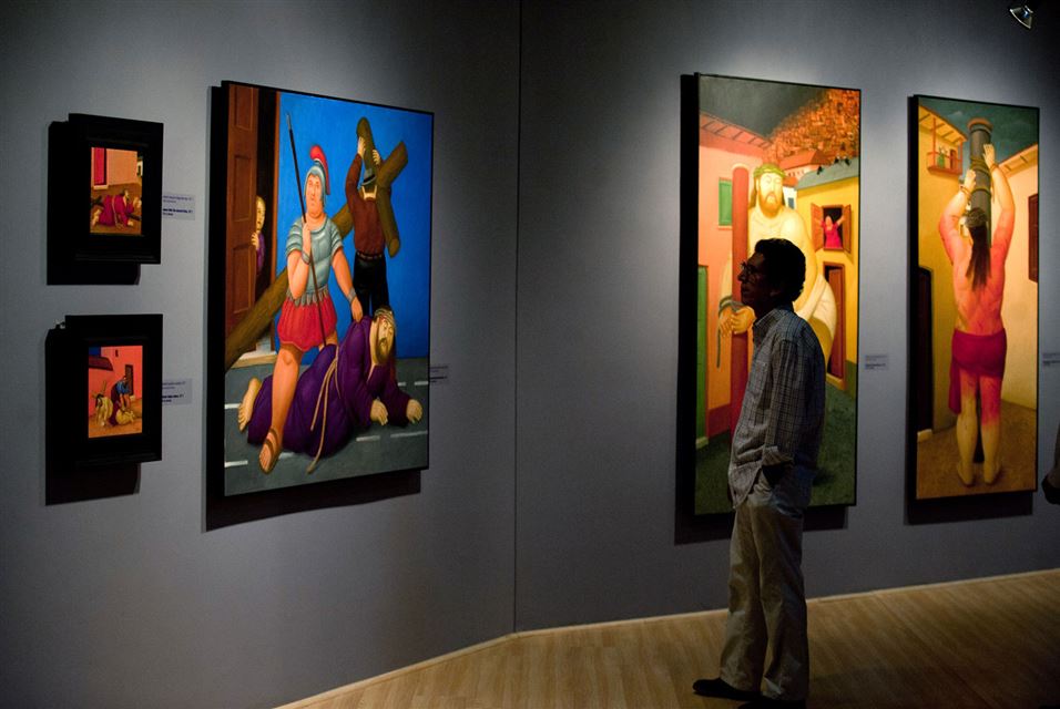 Fernando Botero, “Via Crucis, the passion of Christ” in Cali ...