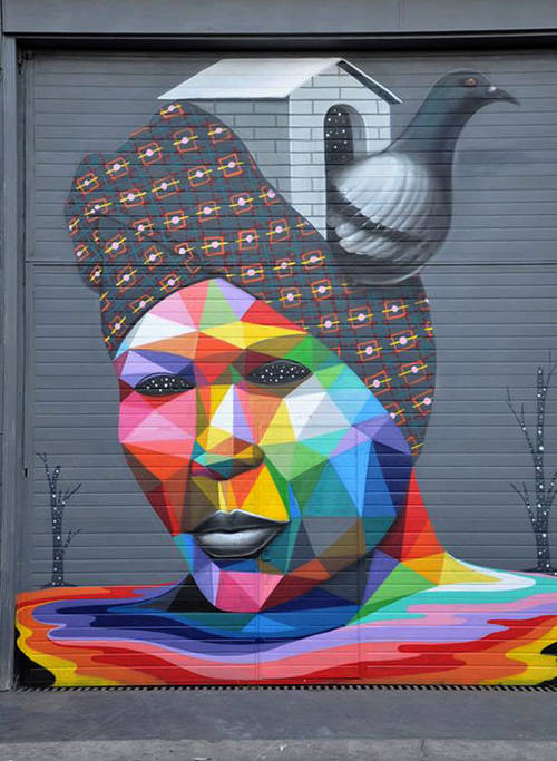 Street Art by Okuda | Modernism