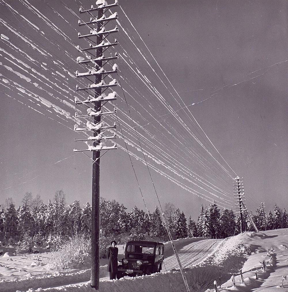 Vintage Photos of the Massive Swedish Telefontornet Communication Tower ...