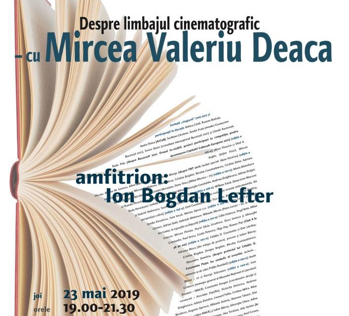 Mircea Valeriu Deaca despre limbajul cinematografic la Cafeneaua ...