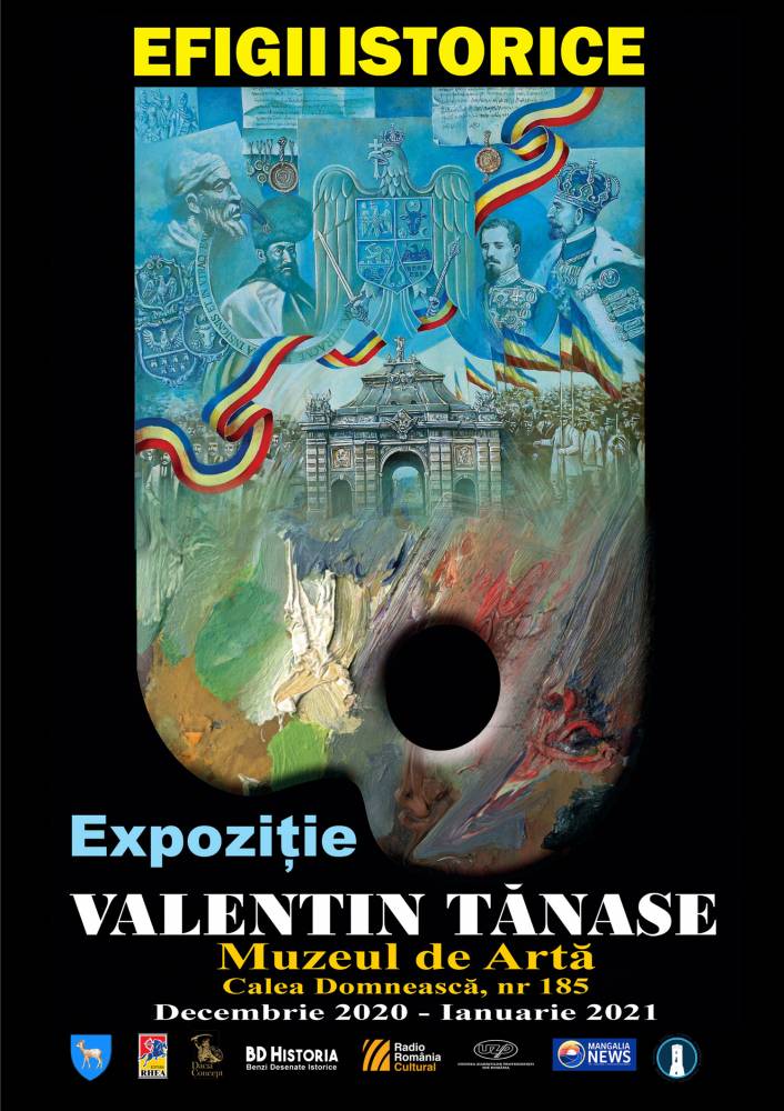 Expoziție personală Valentin TĂNASE „EFIGII ISTORICE” @ Muzeul de Artă ...