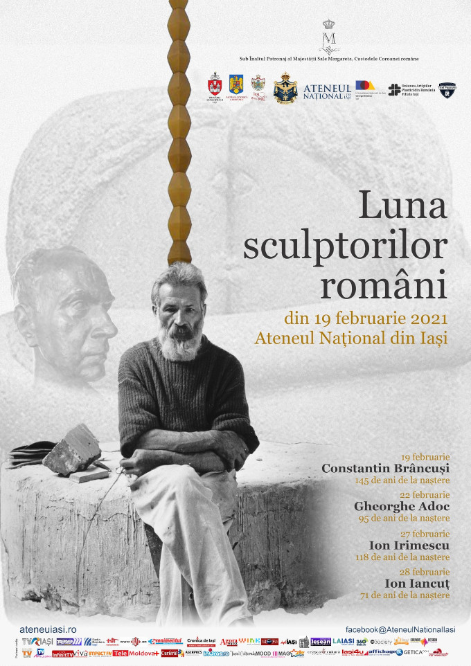 Expoziția „Luna sculptorilor români”- Constantin Brâncuși, Gheorghe ...