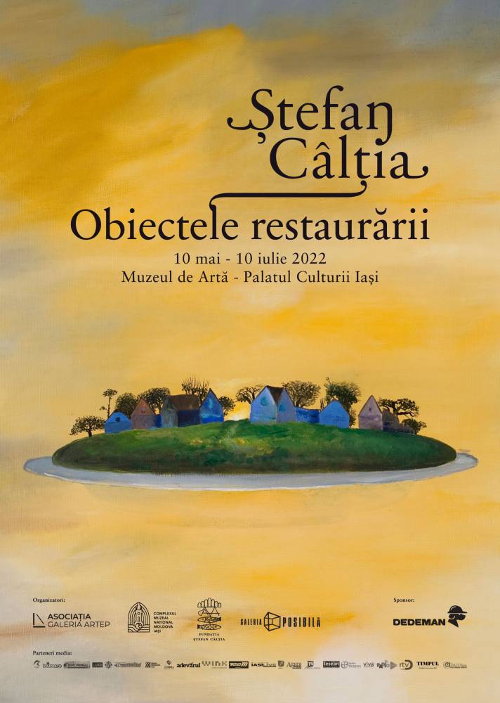 Expoziție Ștefan Câlția „Obiectele restaurării” @ Palatul Culturii din ...