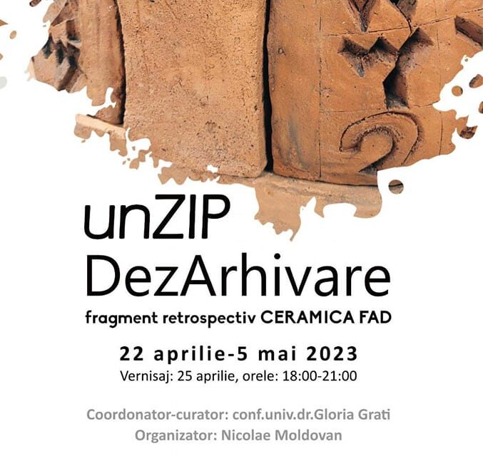 Expoziție „unZip/Dezarhivare, Fragment retrospectiv, Ceramică FAD ...