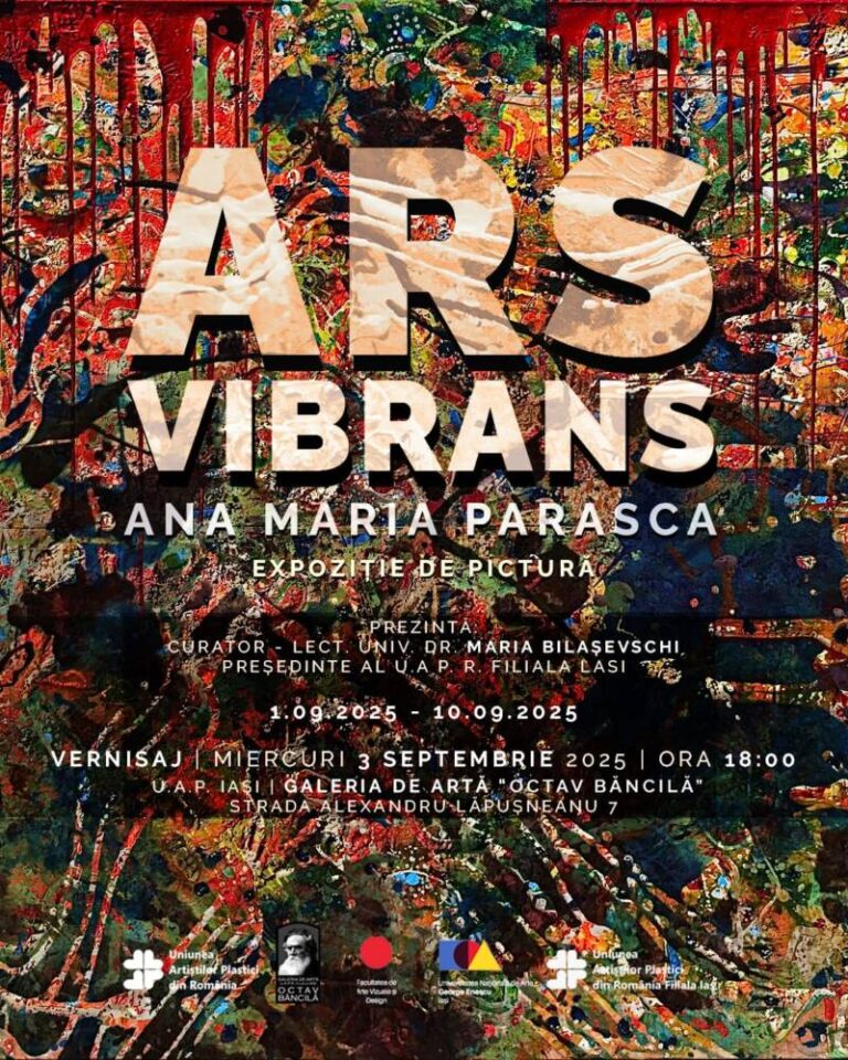 Expoziție Ana Maria Parasca „ARS VIBRANS” @ Galeria de Artă “Octav ...